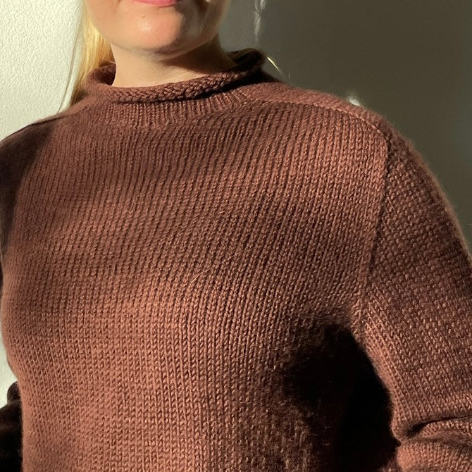 Easy Saddle Shoulder Sweater – easy as knit