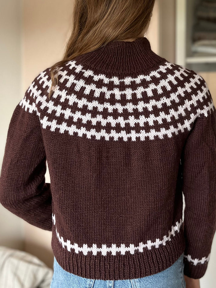 Easy Edgy Sweater – easy as knit