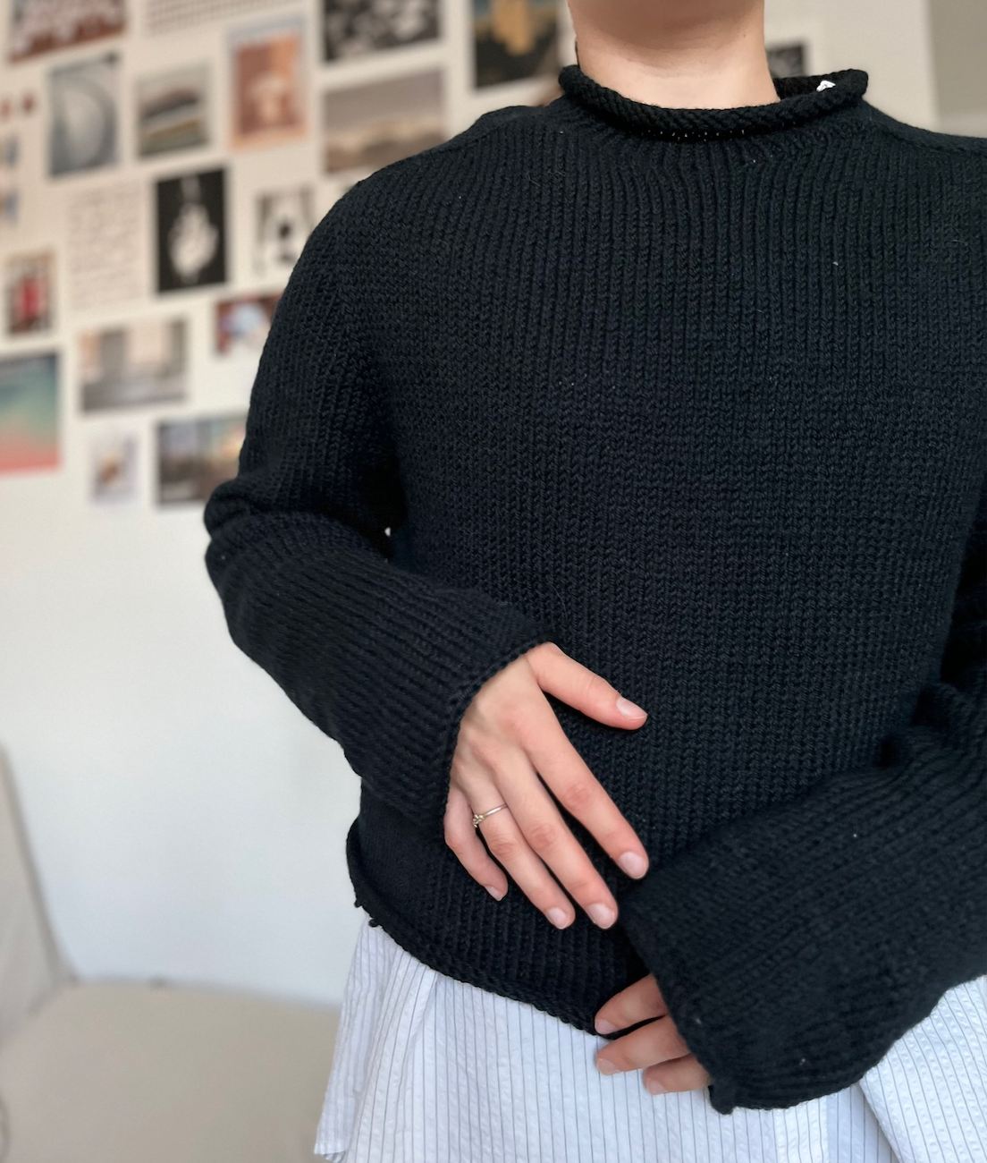 Easy Saddle Shoulder Sweater – easy as knit