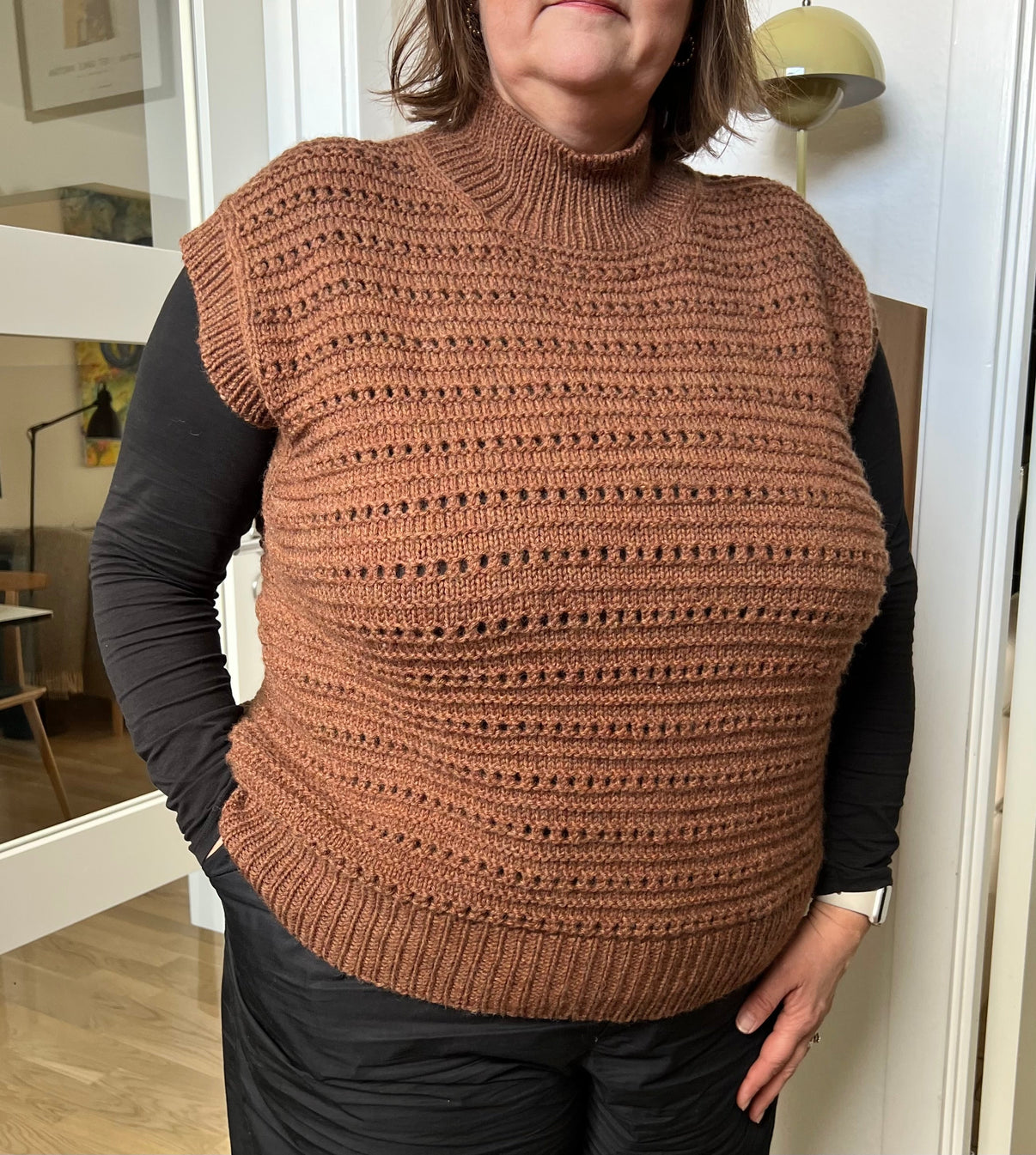 Easy Spring Slipover – easy as knit