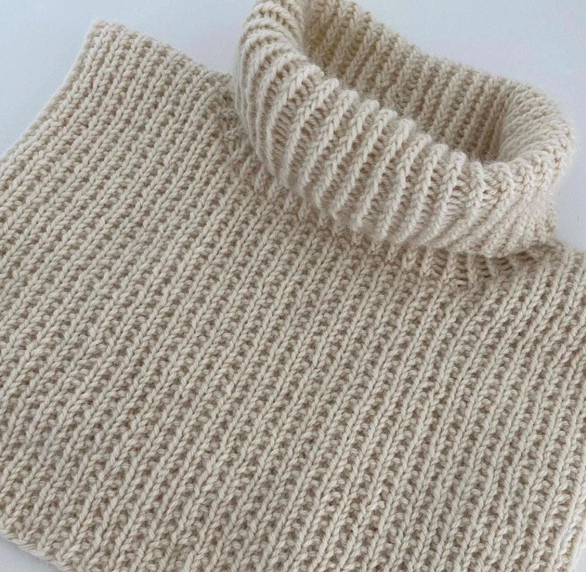 Easy Rib Neck – easy as knit