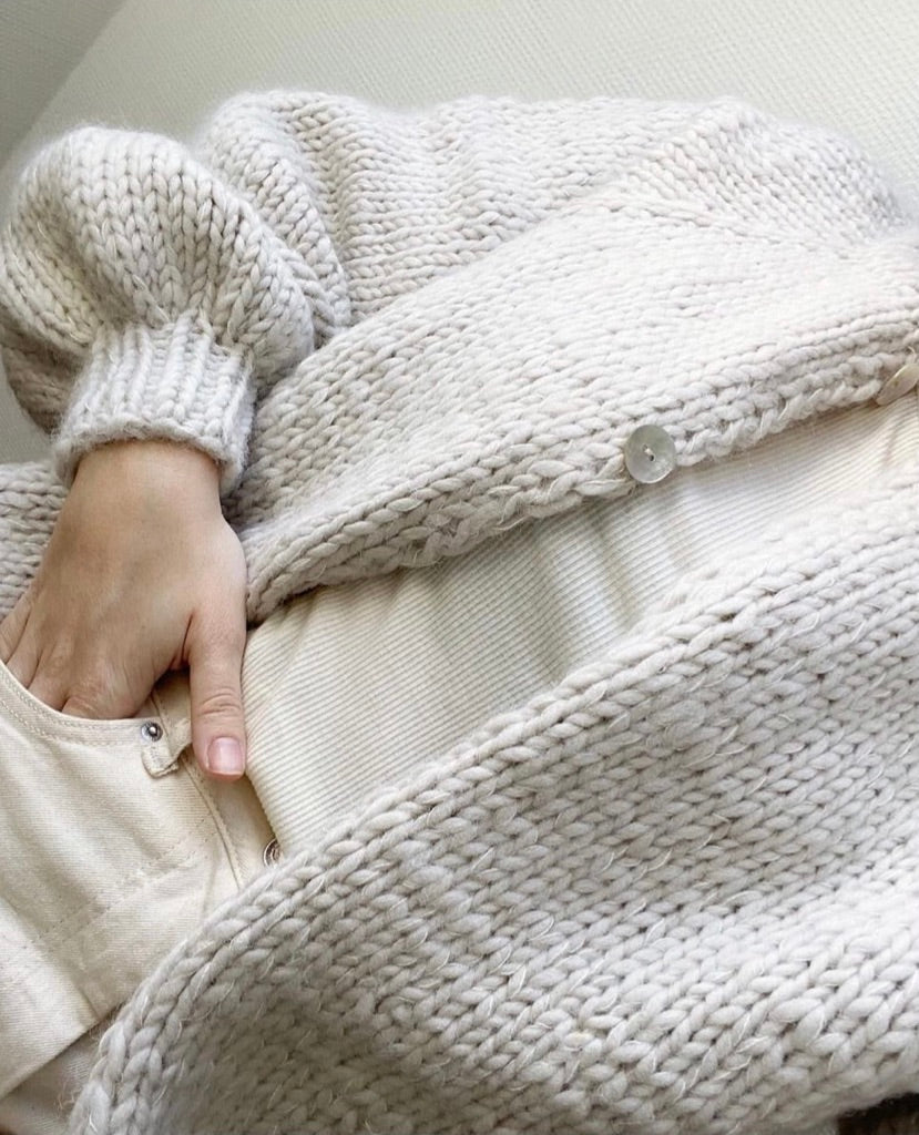 Ultra Easy Basic Cardigan – easy as knit