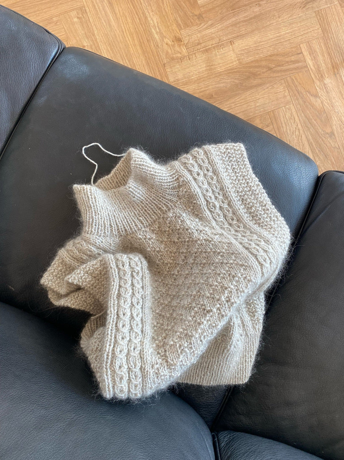 Diamond Structure Vest – easy as knit