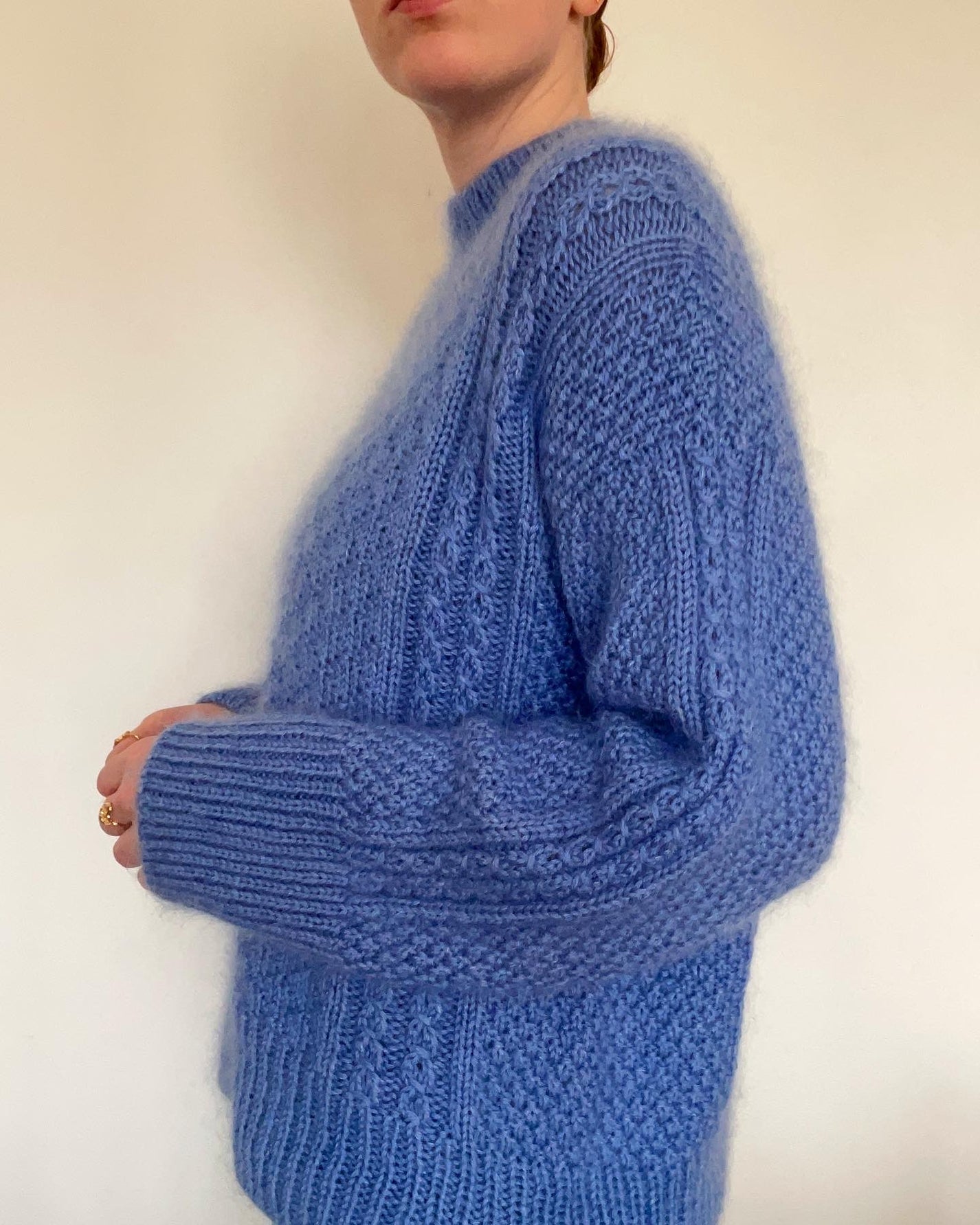 Diamond Structure Sweater – easy as knit