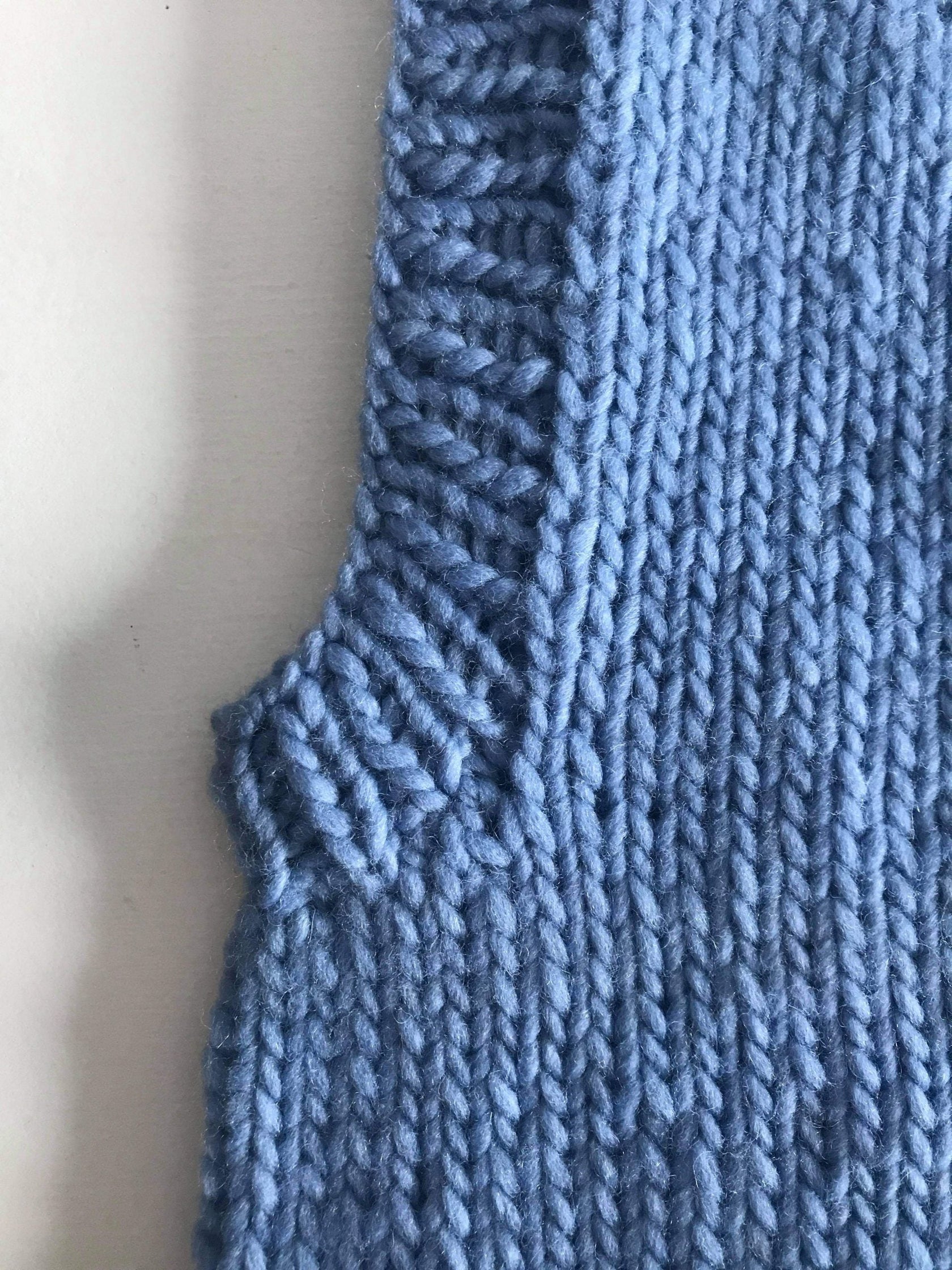Easy Basic Vest – easy as knit