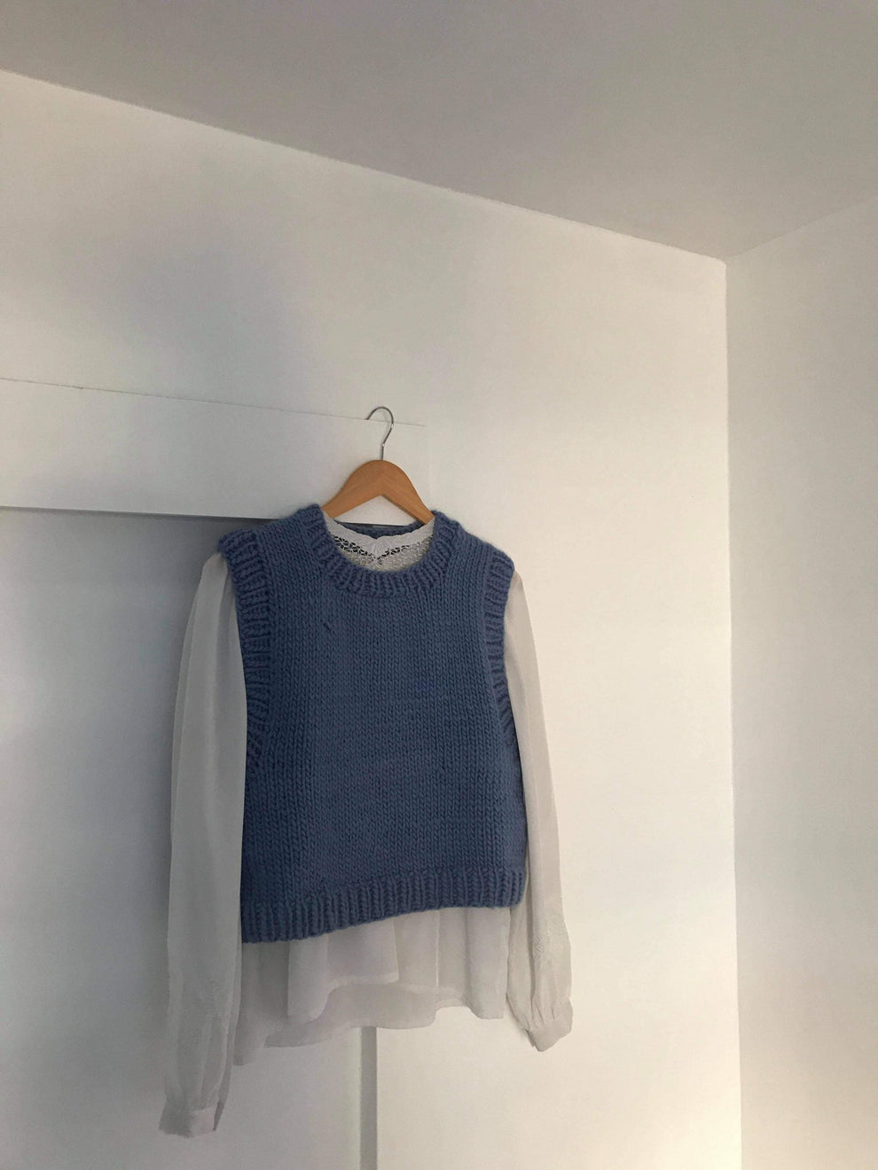 Easy Basic Vest – easy as knit