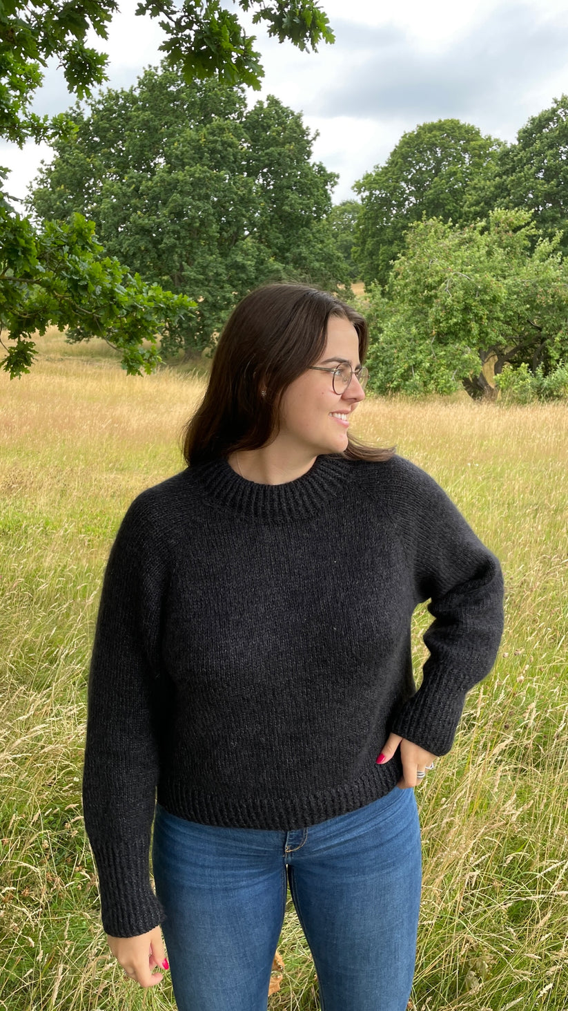 Easy Raglan Sweater – easy as knit