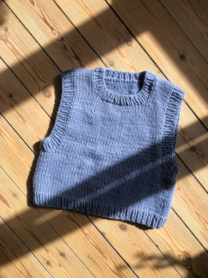 Easy Basic Vest – easy as knit