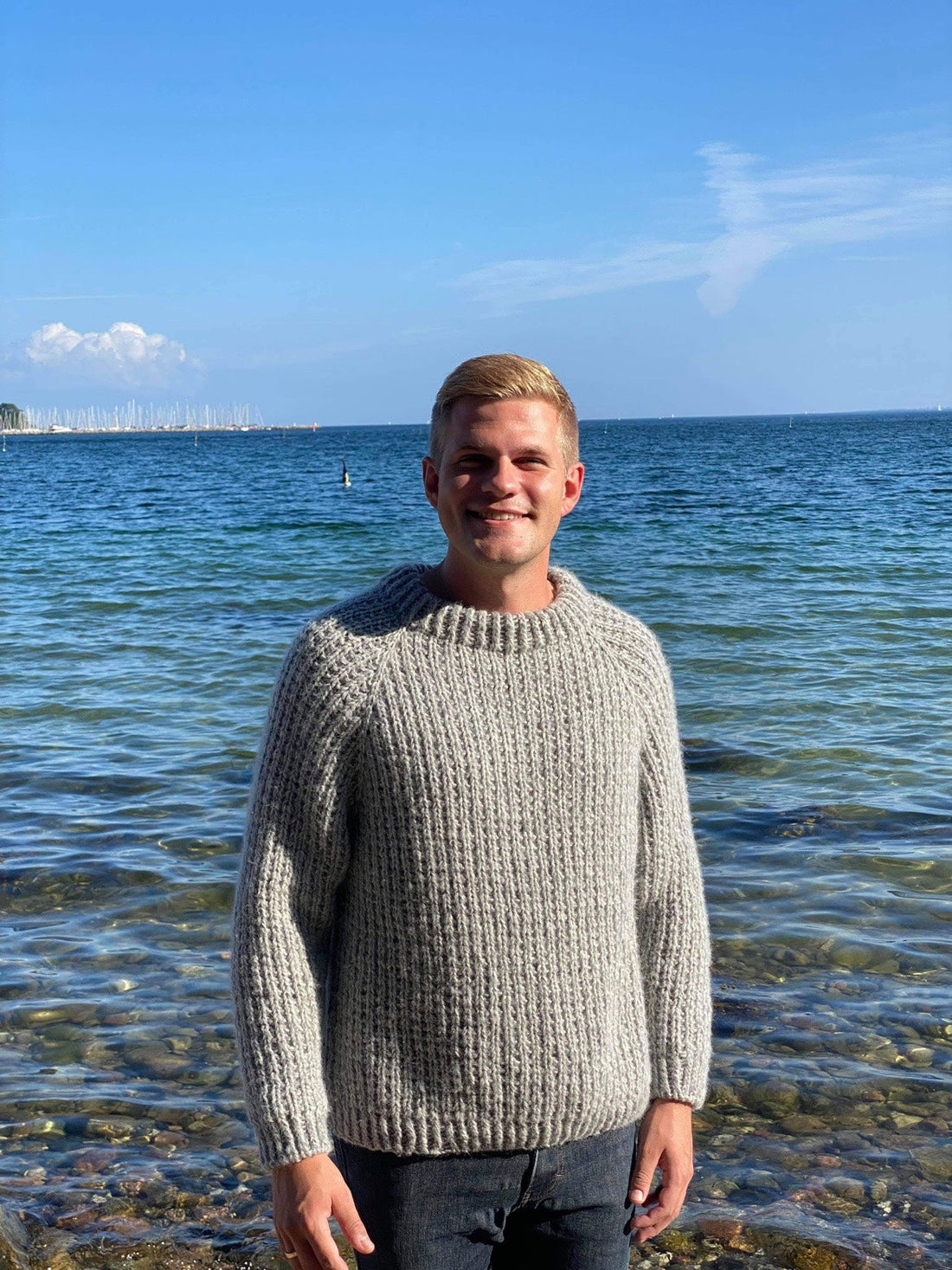 Easy Evening Sweater MAN – easy as knit