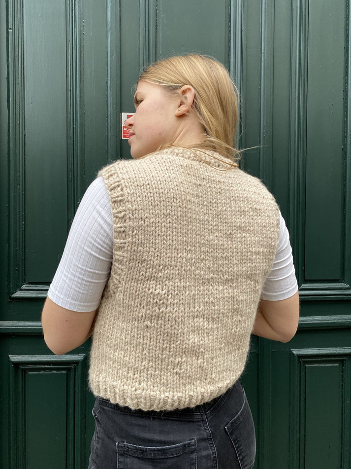 Easy Basic Vest – easy as knit